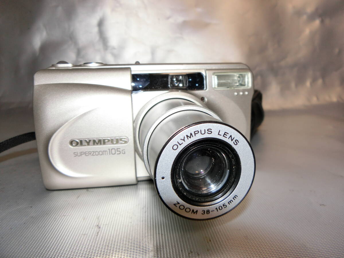 Yahoo!オークション - OLYMPUS SUPERZOOM 105G
