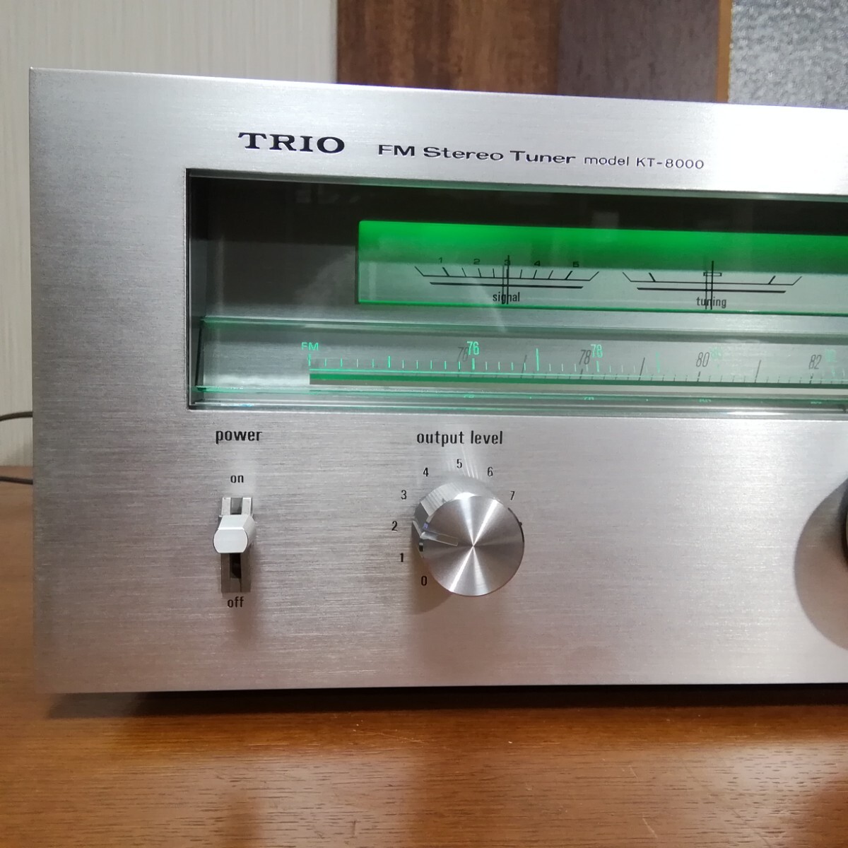 Yahoo!オークション - TRIO【KT-8000】 FM7連バリコンチューナー メン...