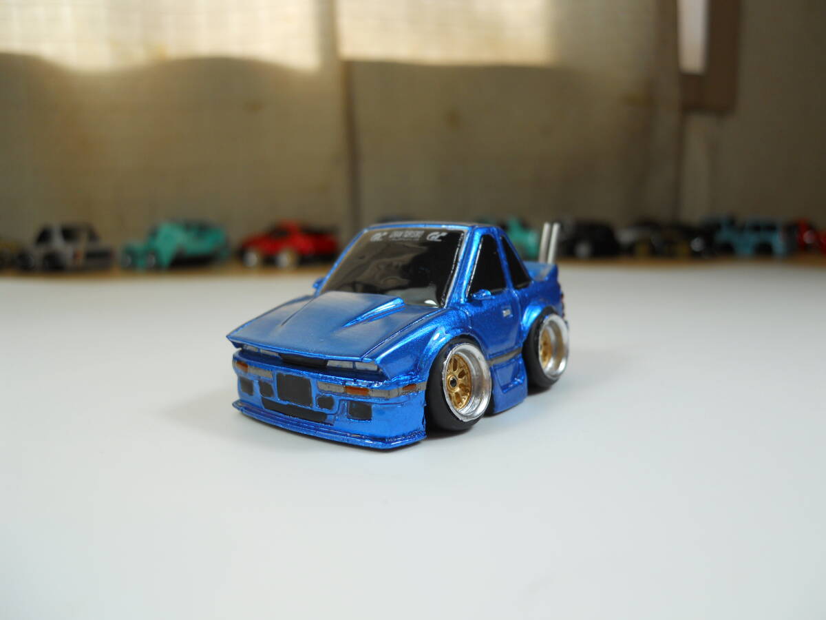 Yahoo!オークション - カスタムミニカー トヨタ ソアラ Z20 ロングノー...