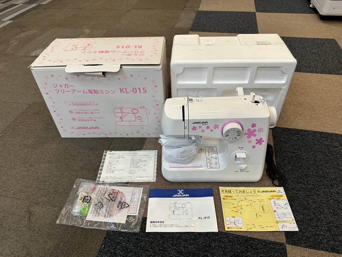 Yahoo!オークション - 新品 ジャガー フリーアーム電動ミシン KL-015 ...