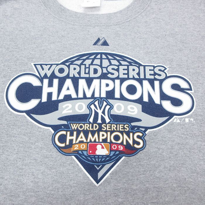 Yahoo!オークション - XL/古着 長袖 スウェット メンズ 00s MLB ニュー...