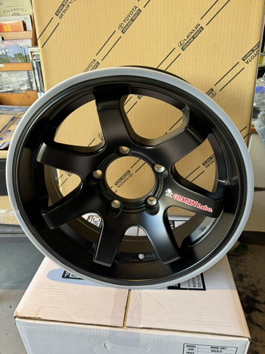 Yahoo!オークション - 新品 MUD-SR7 マットブラック 4本セット JA11/JA...