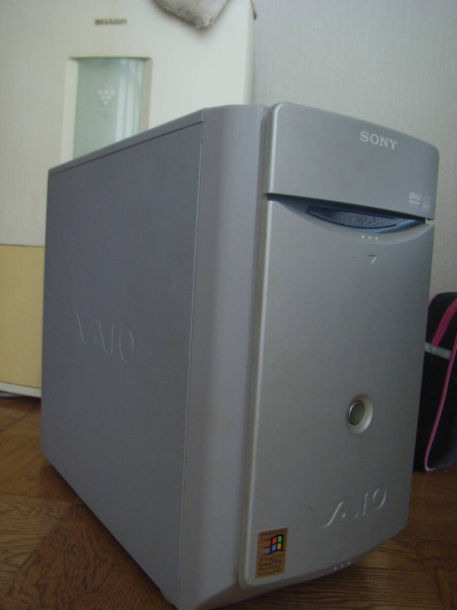 Yahoo!オークション - windows98SE PCV-J20 VAIO ソニー Duron900MHz/5...