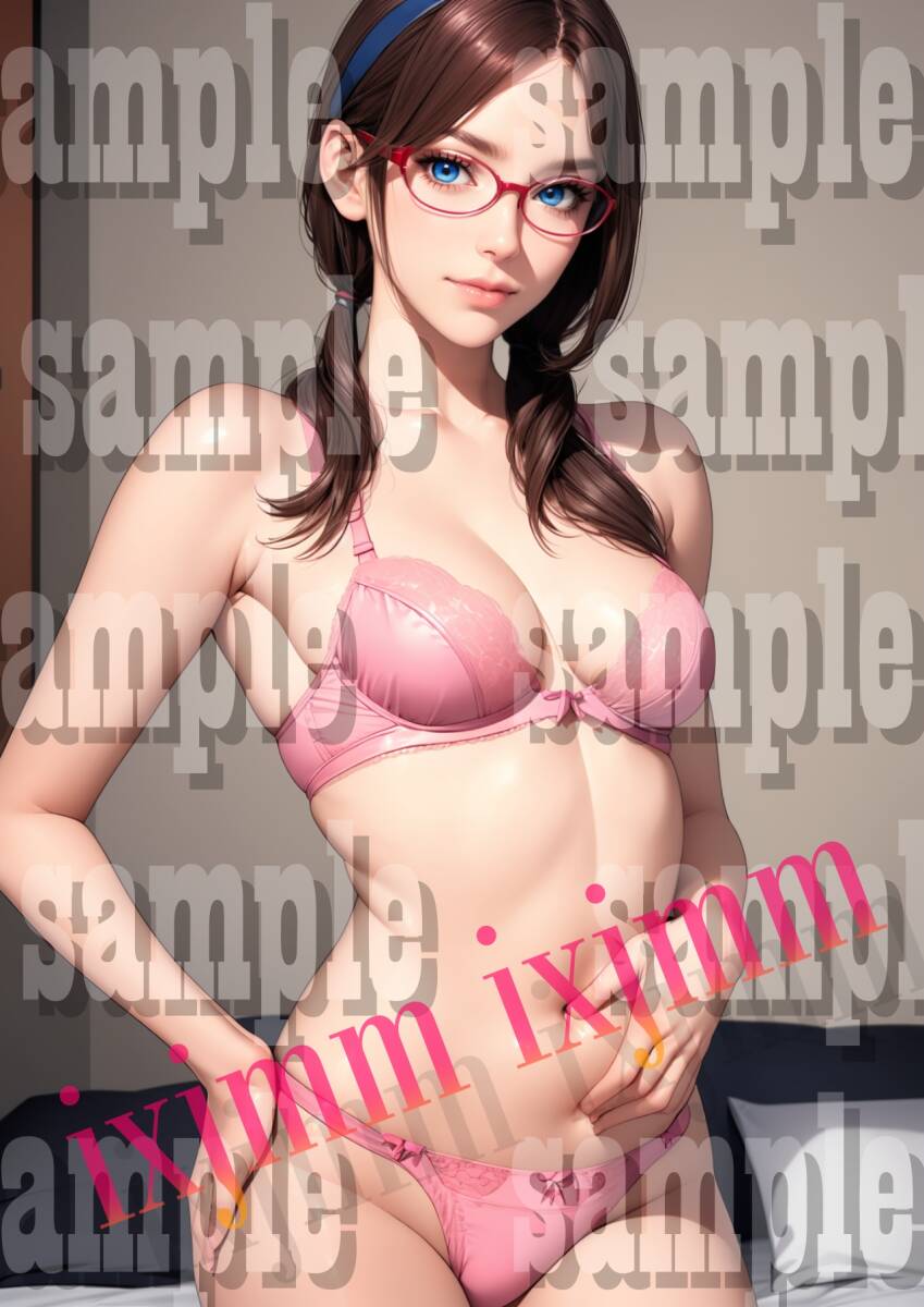 Yahoo!オークション - A4 ポスター イラスト 真希波・マリ・イラストリ...