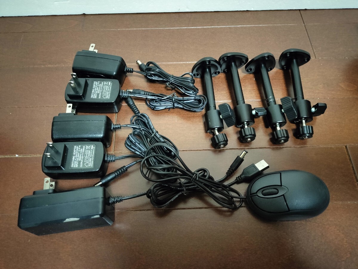 Yahoo!オークション - secuon 防犯カメラ 4ch ワイヤレス DVR カメラ4...