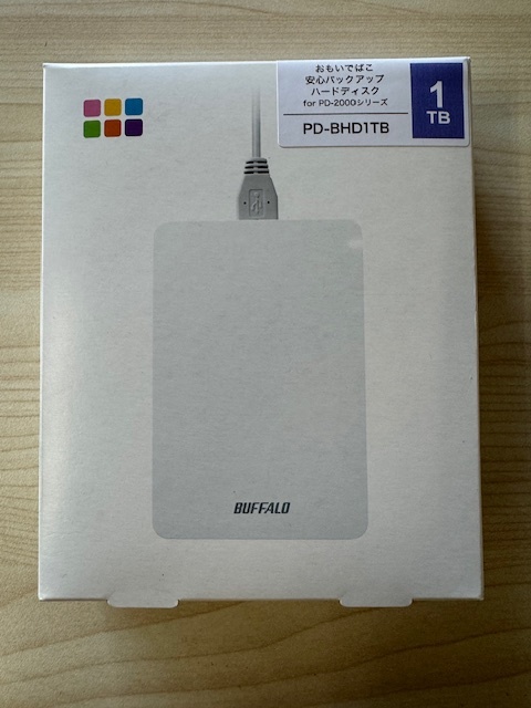 Yahoo!オークション - バッファロー おもいでばこ安心バックアップハ...