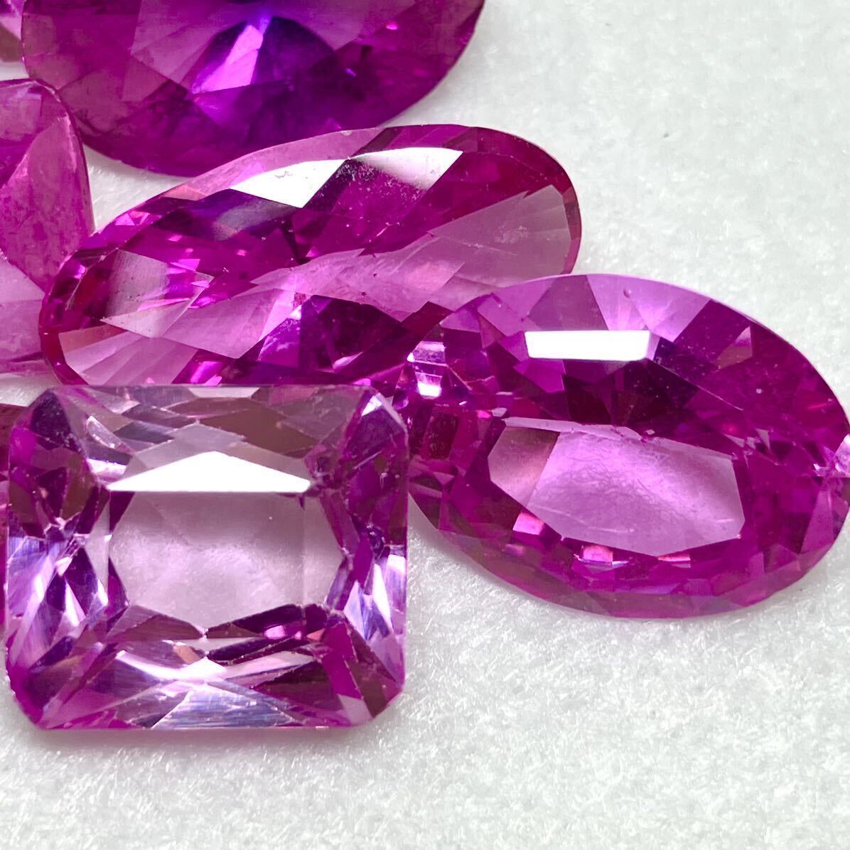 Yahoo!オークション - 合成サファイアおまとめ106.5ct s約21.3g ルー...