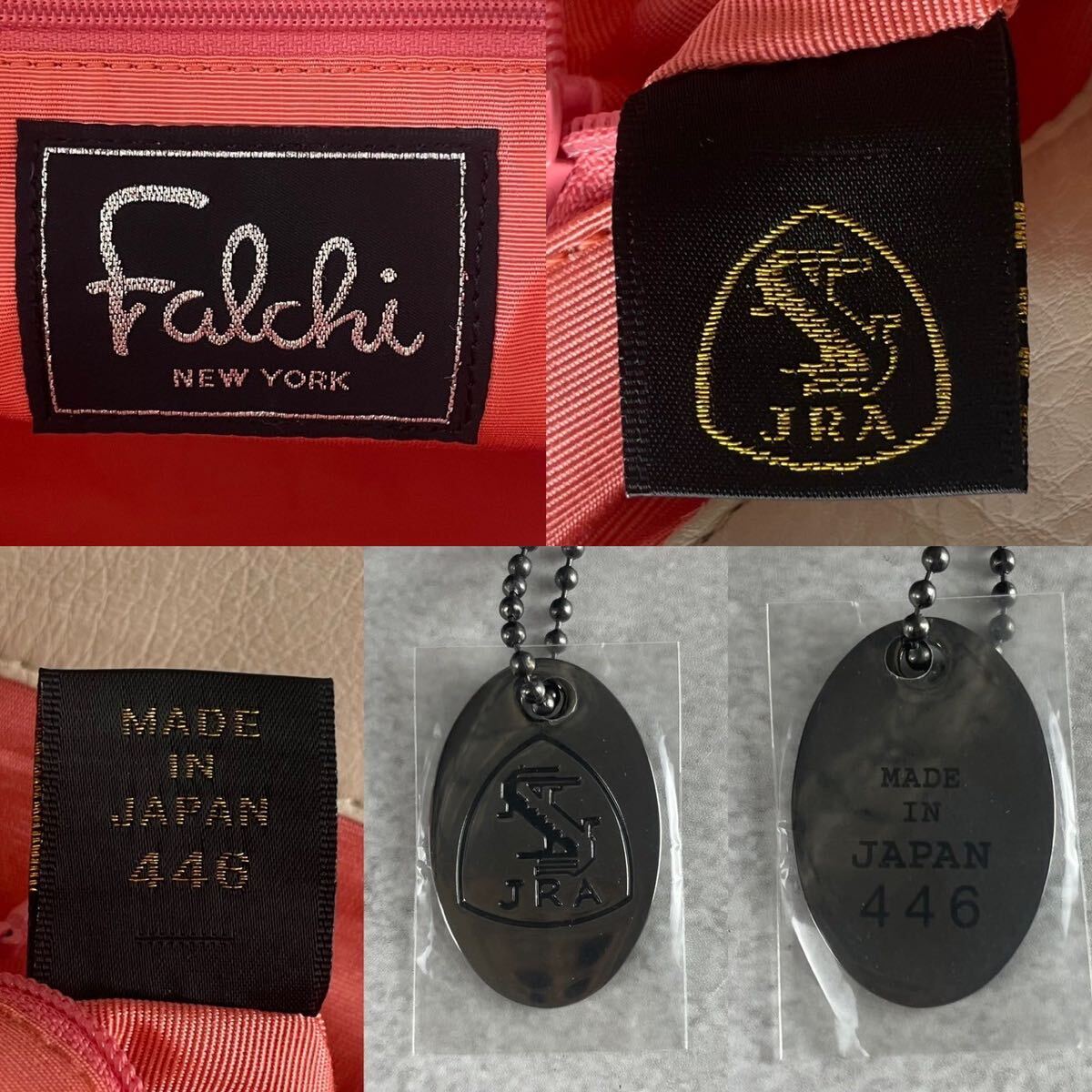 Yahoo!オークション - 未使用級 JRA認証 Falchi トートバッグ リアルク...