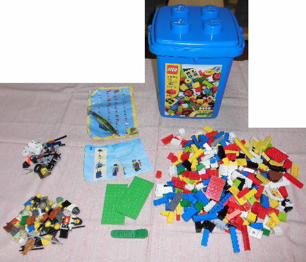 Yahoo!オークション - 中古 LEGO レゴ 基本セット 青いバケツ 7615 他...