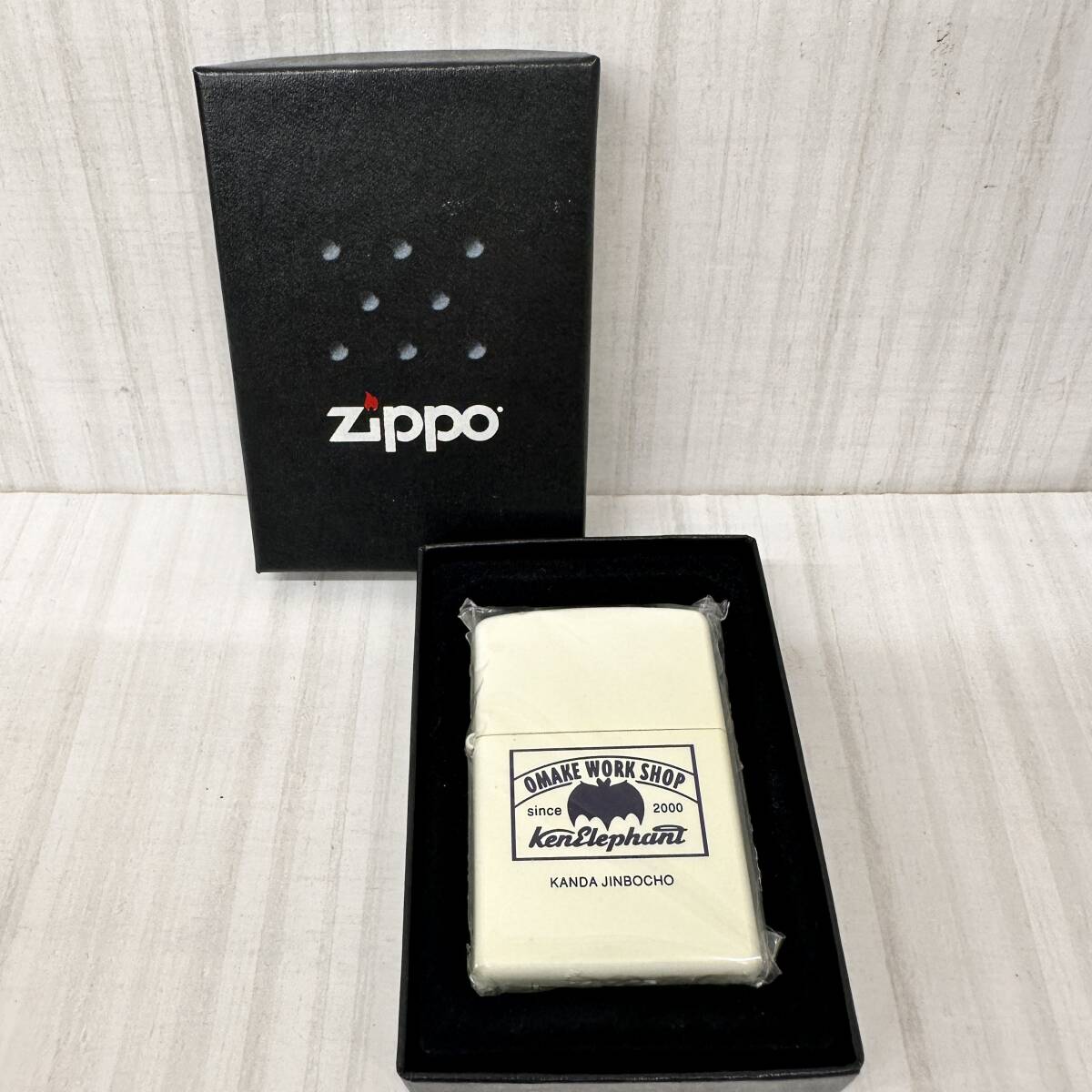 #8925 ZIPPO ジッポー OMAKE WORK SHOP KenElephant レア 画像判断 状態未精査 火花〇 現状品(Zippo)｜売買されたオークション情報、yahooの商品 ...