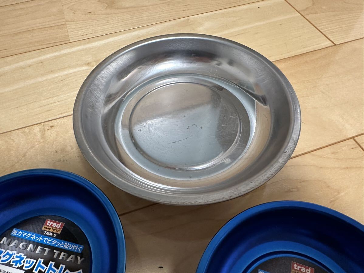 Yahoo!オークション - trad KTC マグネットトレイ 3個セット 1000ガウ...
