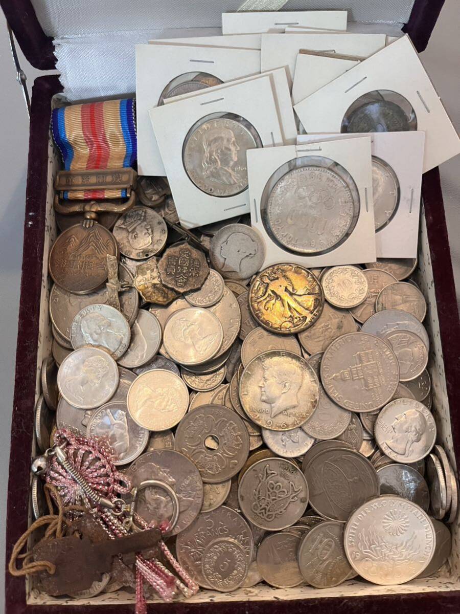 Yahoo!オークション - 自宅整理品 古銭おまとめ品 1.9kg