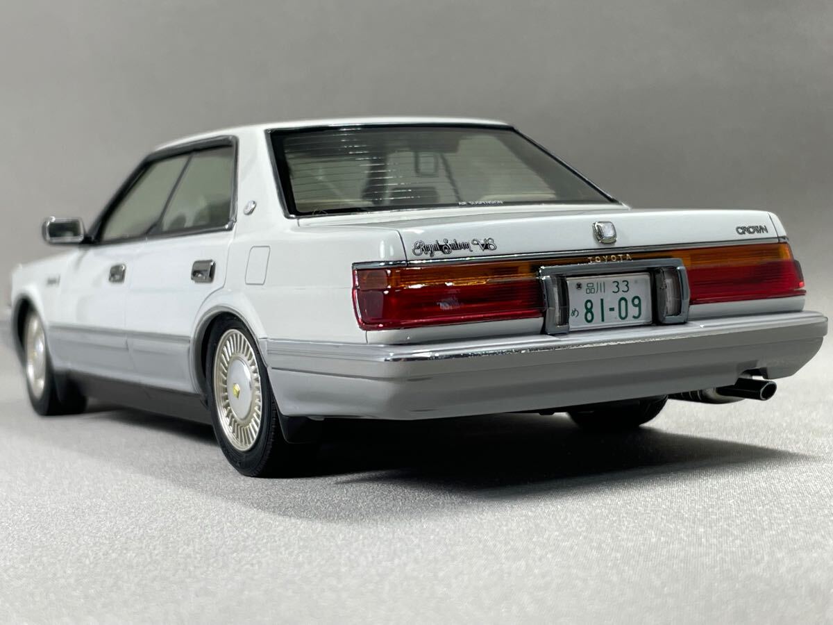 Yahoo!オークション - 1/24 アオシマ UZS131クラウンロイヤルサルーンG...