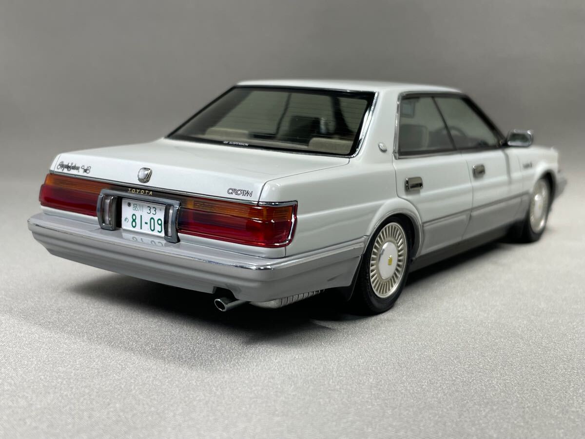 Yahoo!オークション - 1/24 アオシマ UZS131クラウンロイヤルサルーンG...