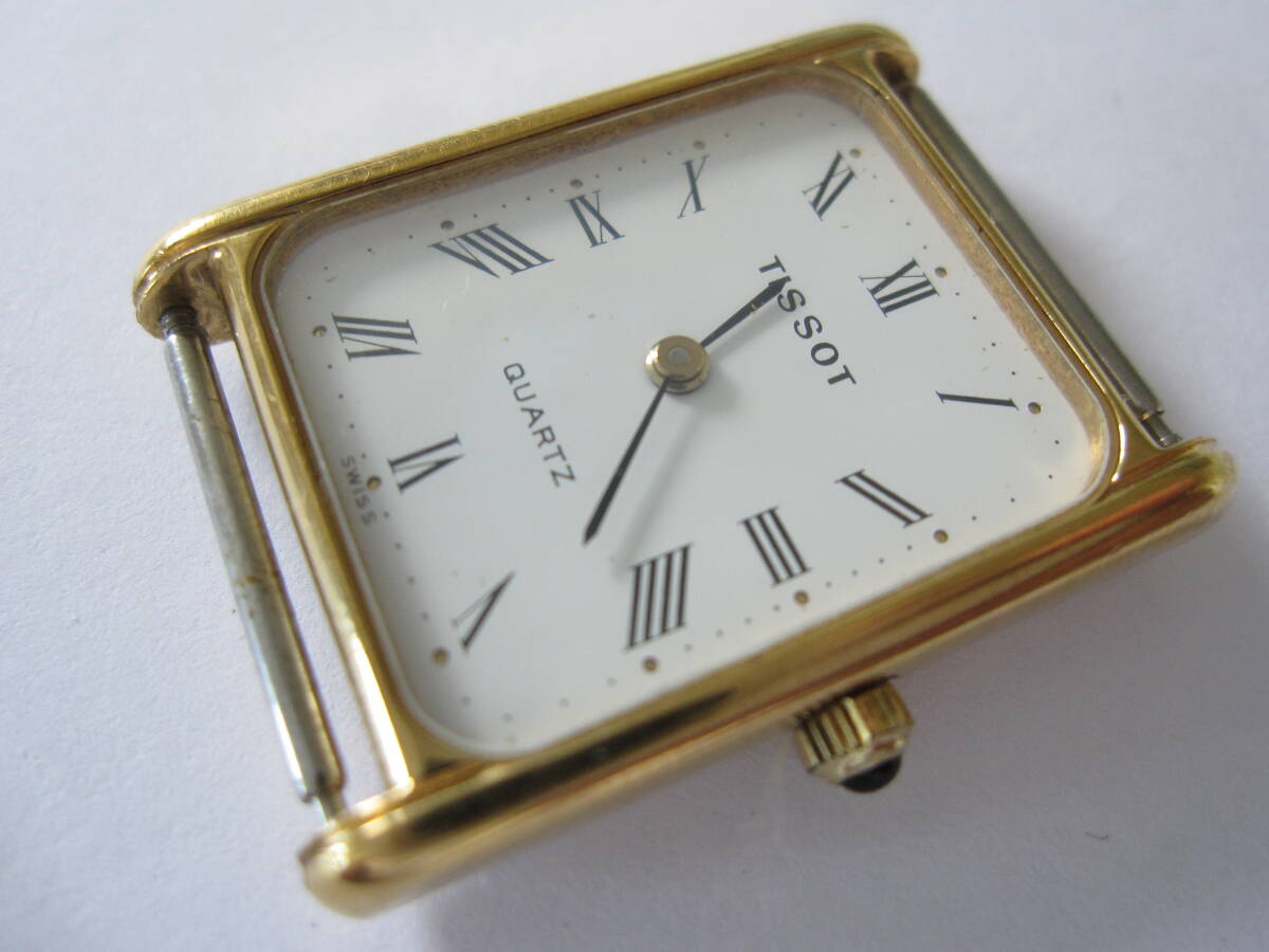 Yahoo!オークション - 【YT-B33-150】TISSOT/ティソ 2針QZ トノー型 白...