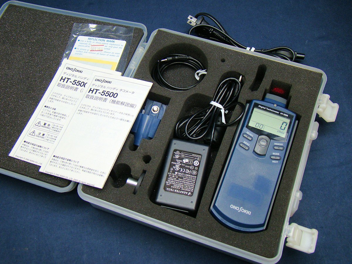 Yahoo!オークション - ONOSOKKI 小野測器 HT-5500 HT5500 デジタルハン...