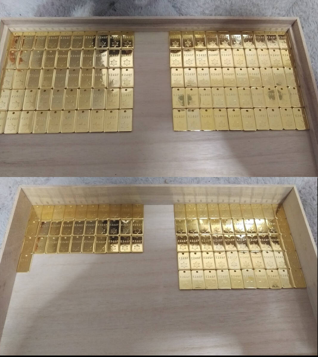 K24GFプレート349g 金地金17g相当 181枚(金)｜売買されたオークション情報、yahooの商品情報をアーカイブ公開 - オークファン（aucfan.com）