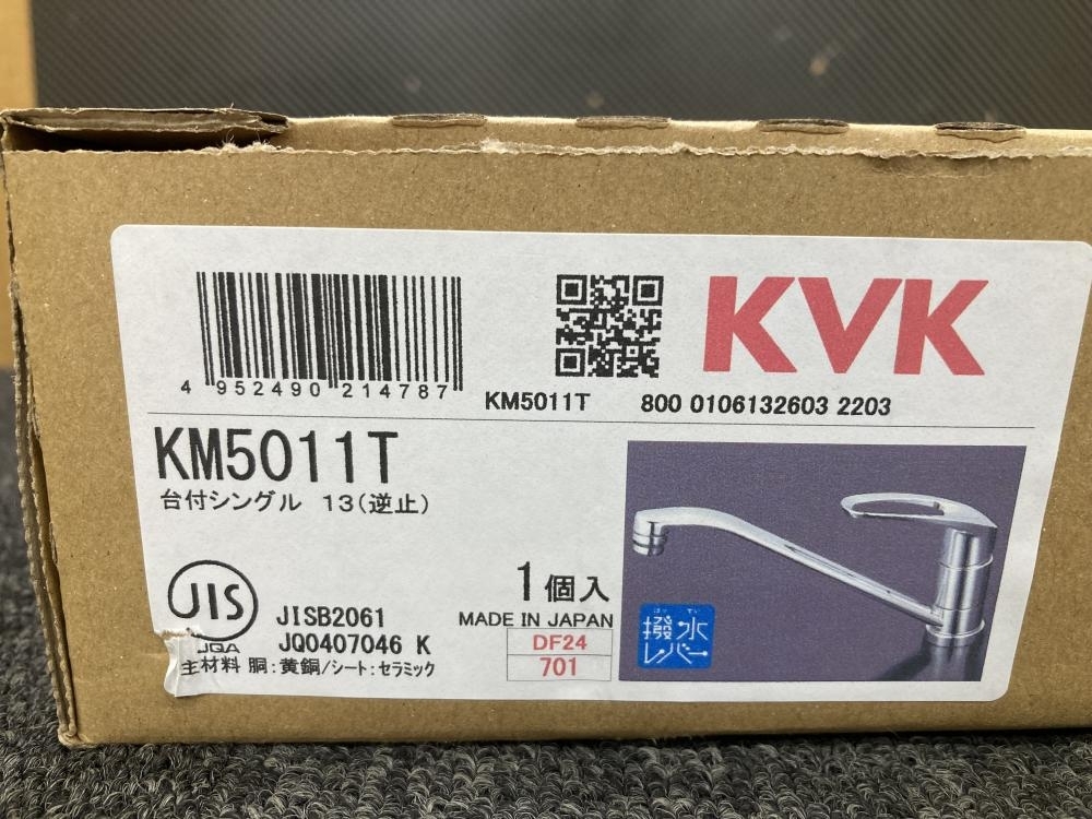 Yahoo!オークション - 013 未使用品 KVK ケーブイケー 台付シングル混...
