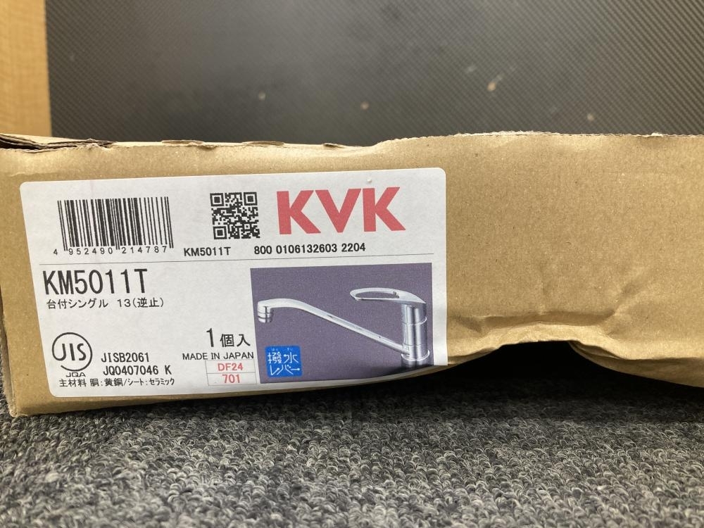 Yahoo!オークション - 013 未使用品 KVK ケーブイケー 台付シングル混...