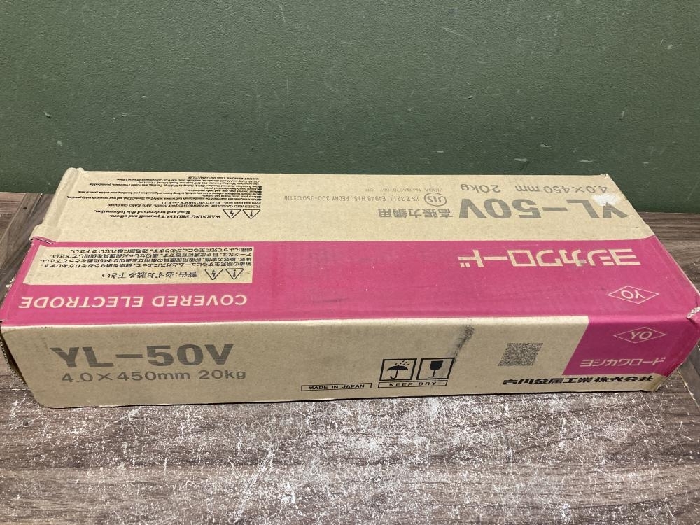 Yahoo!オークション - 021 未使用品 ヨシカワロード 溶接棒 YL-50V 4.0...