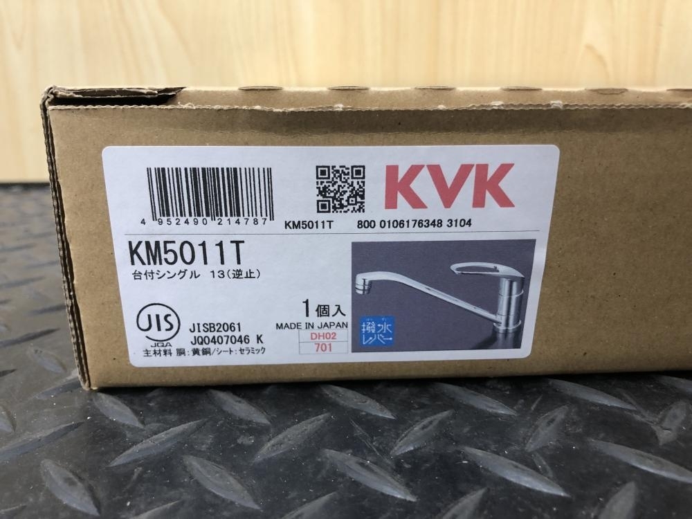 Yahoo!オークション - 017 未使用品 KVK 台付シングル13 KM5011T