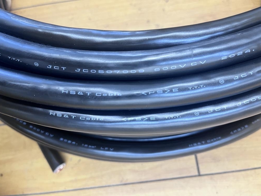 Yahoo!オークション - 015 未使用品・即決価格 住電HSTケーブル CVケー...