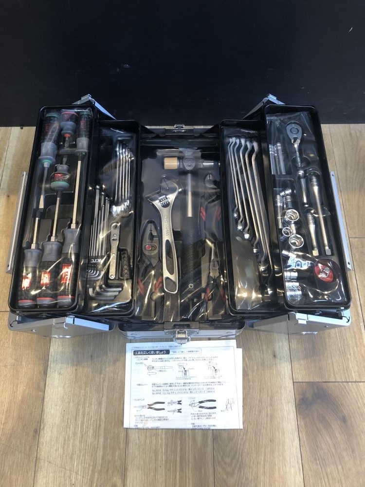 Yahoo!オークション - 001 おすすめ商品 KTC 工具セット SL3560W 中の...
