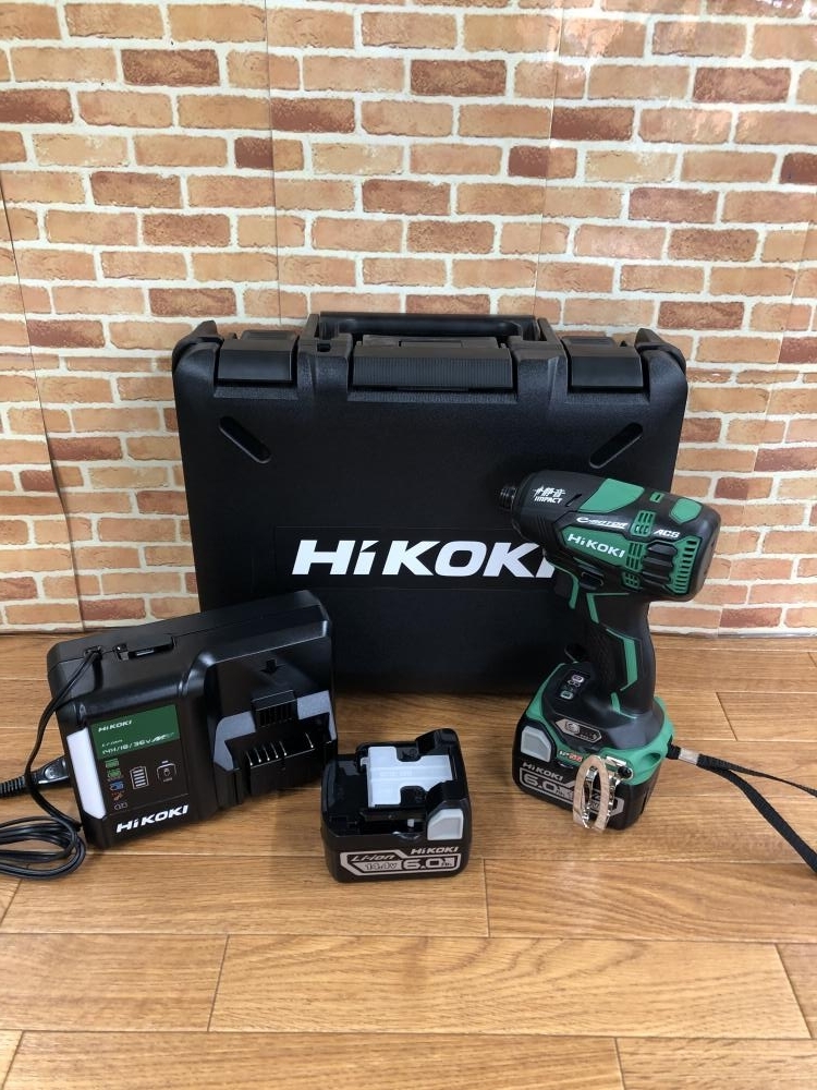 003 品 HiKOKI ハイコーキ コードレス静音インパクトドライバ WHP14DBL 2LYPK L 本体+充電器+バッテリ2個 14V(本体)｜売買されたオークション情報、yahooの ...