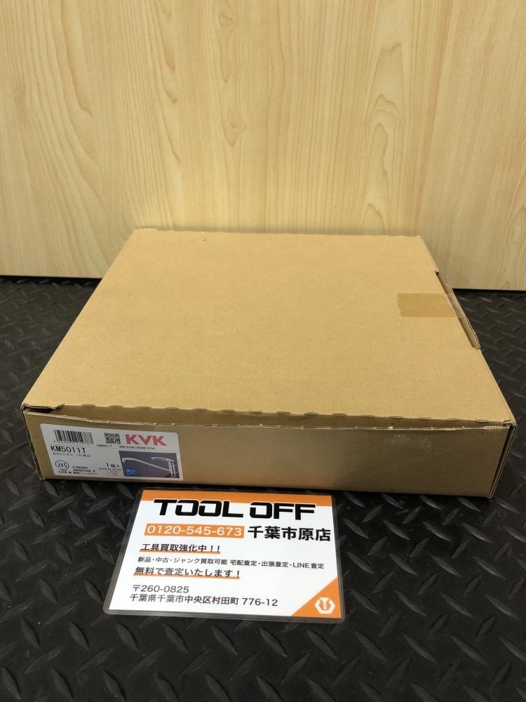 Yahoo!オークション - 017 未使用品 KVK 台付シングル13 KM5011T