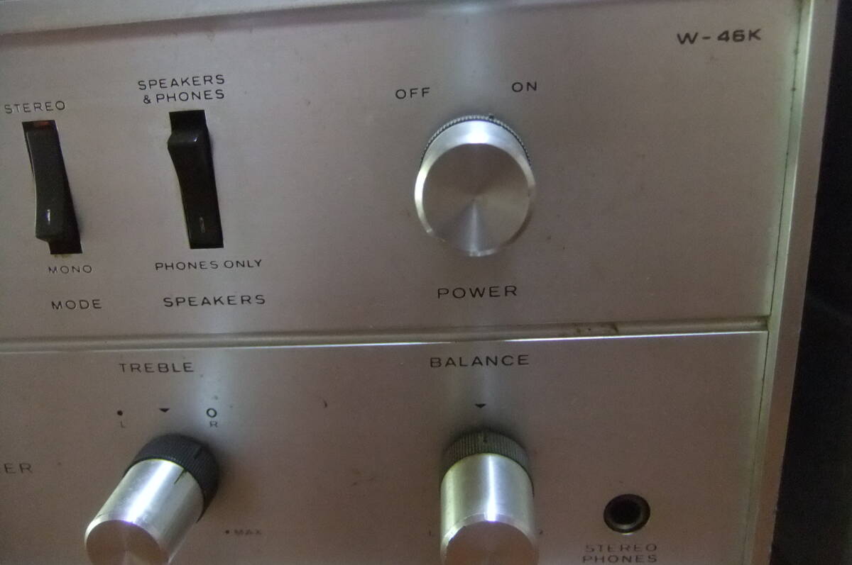 Yahoo!オークション - TRIO / トリオW-46Kレストア途上品と部品取...