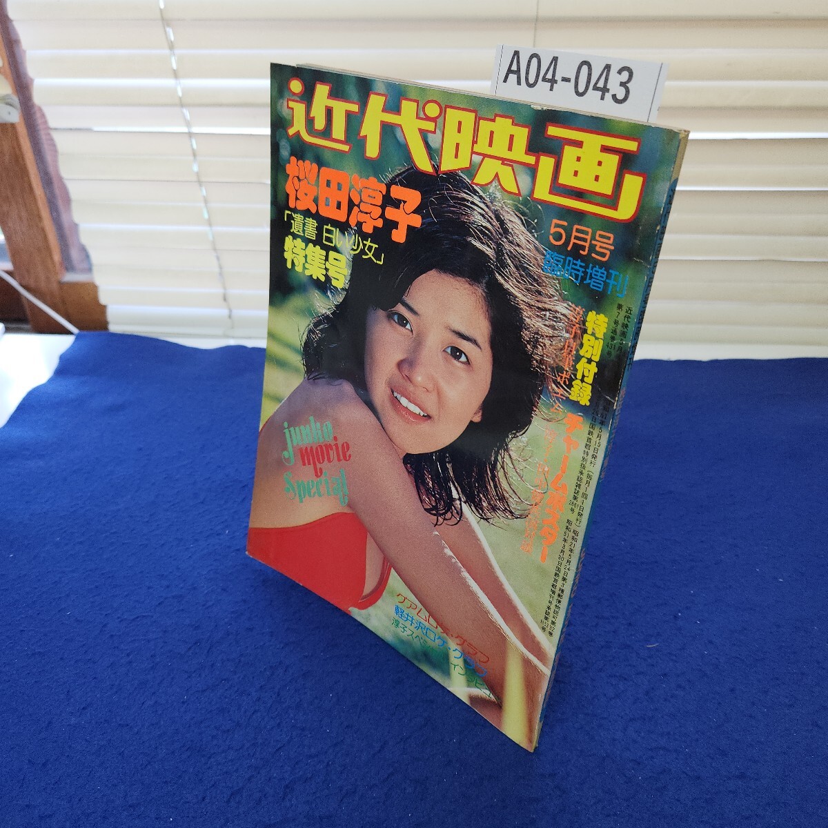 Yahoo!オークション - A04-043 近代映画5月号臨時増刊 桜田淳子特集号 ...