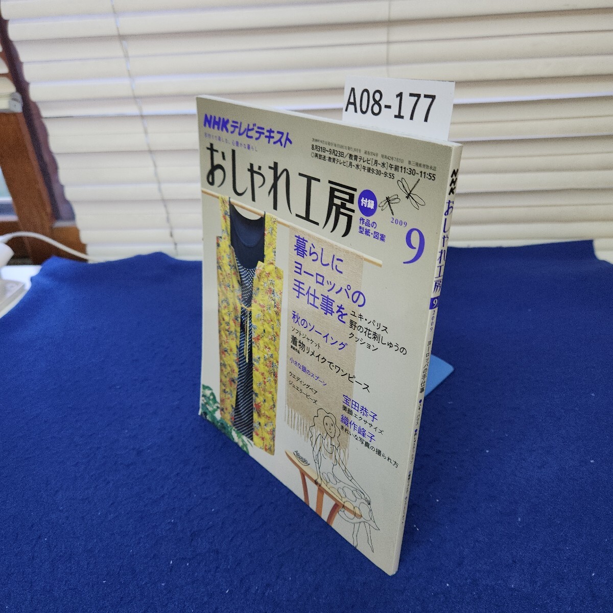 Yahoo!オークション - A08-177 NHKおしゃれ工房 9 2009 ヨーロッパの手...