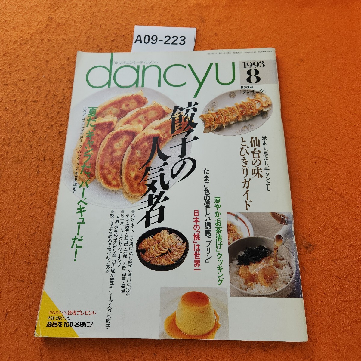 Yahoo!オークション - A09-223 dancyu 1993 8/1発行