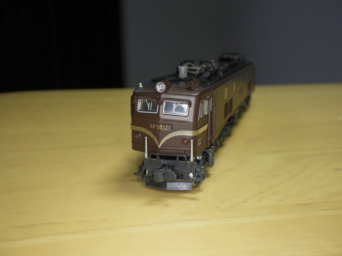 Yahoo!オークション - ジャンク No.44 KATO EF58 上越形 茶 ヒサシ付 ...