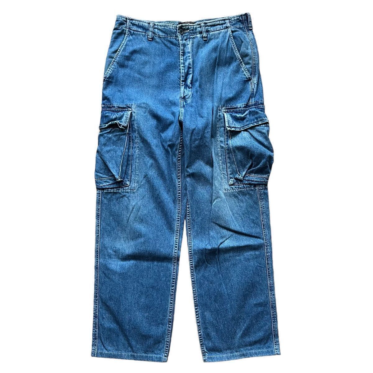 『SPECIAL』 90's RRL デニムカーゴパンツ - ストレートデニム