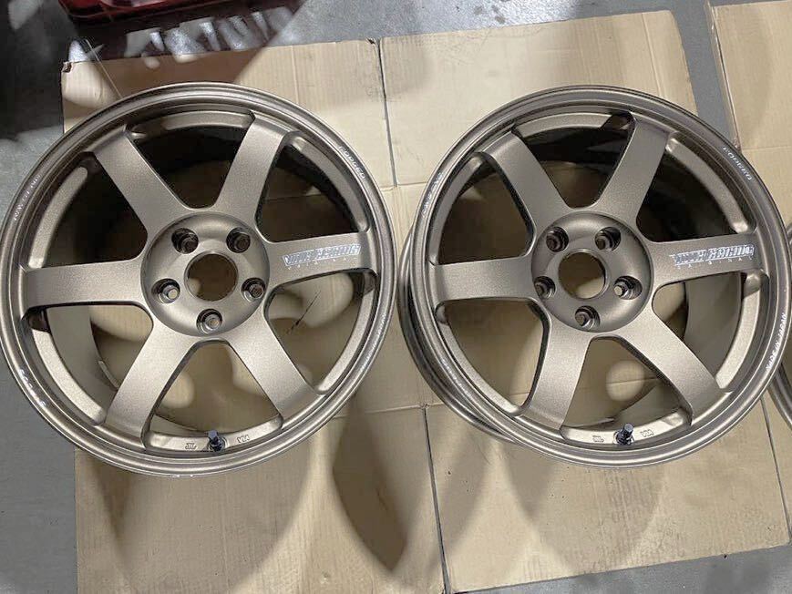 TE37 SAGA S-plus 17インチ 9J+22 RAYS レイズ ボルクレーシング FORGED 114.3 5H 2本 シルビア スカイライン インプレッサ他(社外品)｜売買された ...