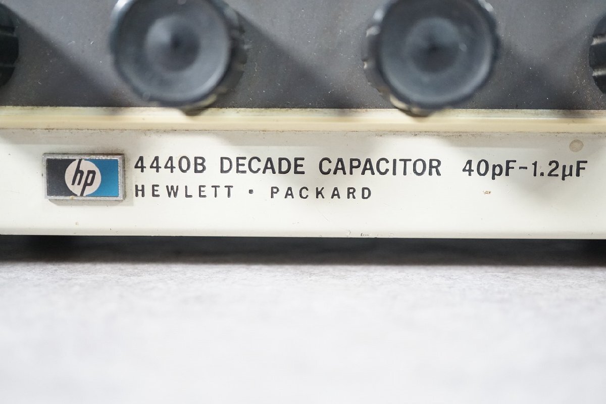 Yahoo!オークション - [NZ][H4616180] hp 4440B DECADE CAPACITOR 40pF...