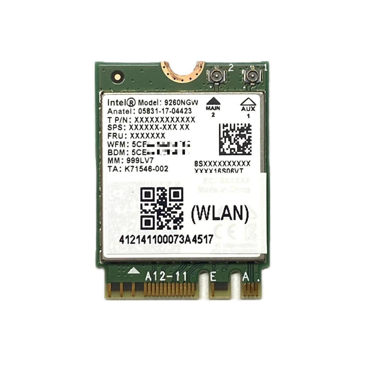 Yahoo!オークション - Intel 9260NGW M.2 無線LANカードBT5.1 AC9260