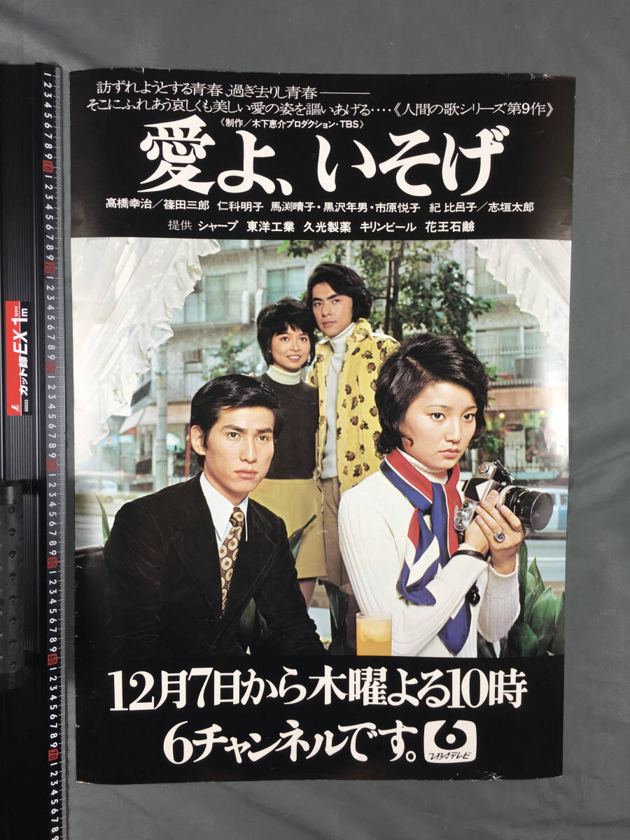 珍品:TBSテレビ番組宣伝ポスター: 愛よ いそげ :仁科明子:馬淵晴子:紀比呂子:奈美悦子:西山恵子:1972年(その他)｜売買されたオークション情報、yahooの商品情報をアーカイブ公開 ...