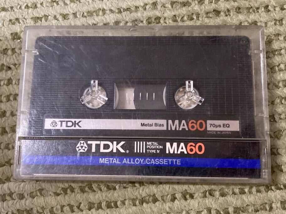 Yahoo!オークション - TDK MA 60 カセットテープ METAL POSITION メタ...