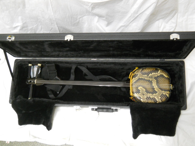 Yahoo!オークション - AP03 沖縄三線【本革】 三線 三弦 三味線 弦楽器...