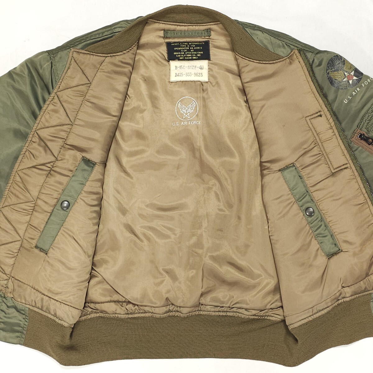 CAB CLOTHINGキャブクロージング B-15BモディファイドMOD CAB CLOTHINGキャブクロージング B-15BモディファイドMOD