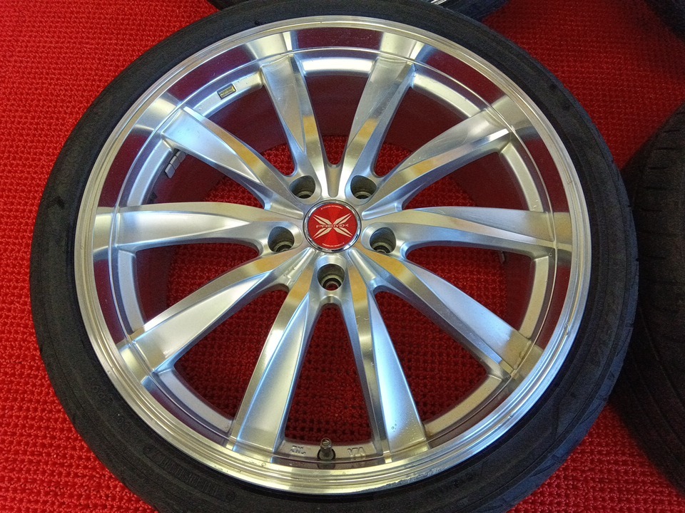 Yahoo!オークション - インチアップに Weds PREMIX 19インチホイール8J...