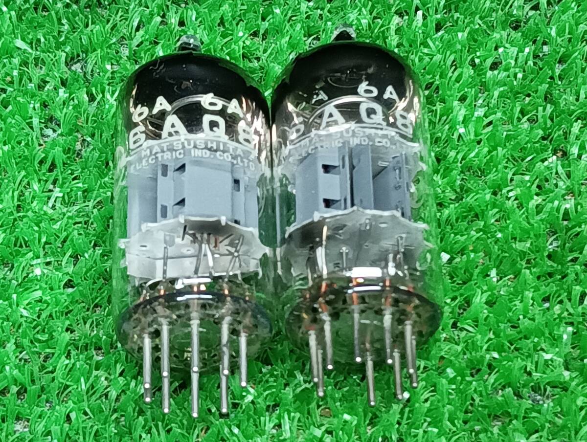 Yahoo!オークション - 6AQ8 ナショナル 試験済み中古2本セット W 2596(...