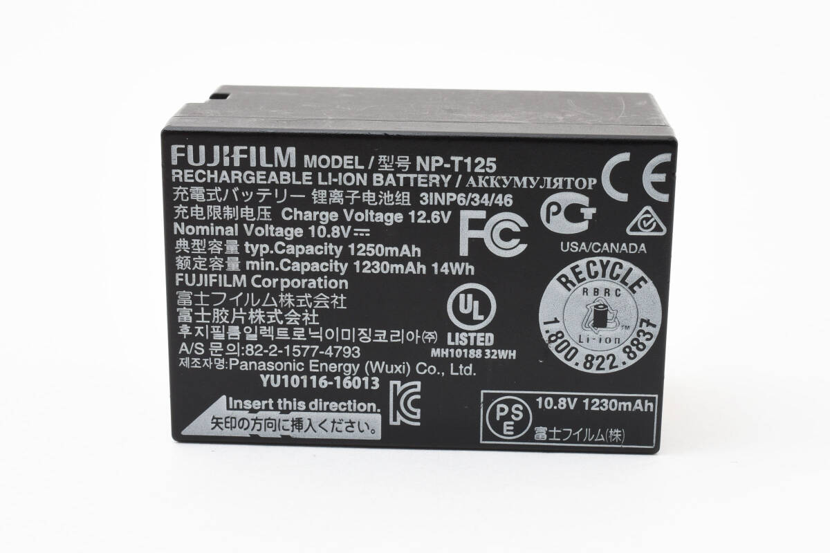 Yahoo!オークション - 実用品 富士フィルム FUJIFILM NP-T125 【GFX10...