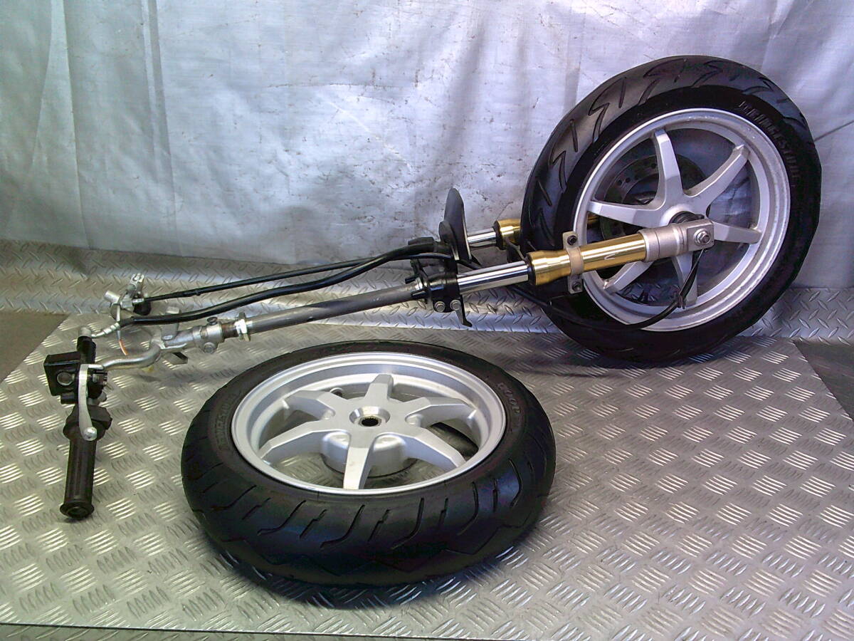 Yahoo!オークション - ヤ925 SUZUKI ZZ CA1PB A155 ステム/フロントフ...