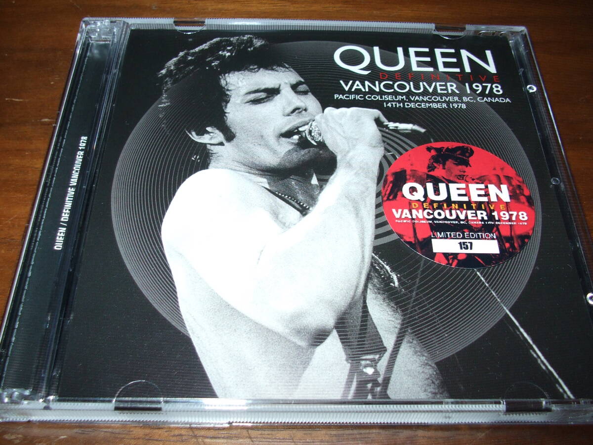 QUEEN DEFINITIVE VANCOUVER 1978 ライブ2枚組(Queen)｜売買されたオークション情報、yahooの商品情報をアーカイブ公開 - オークファン（aucfan.com）