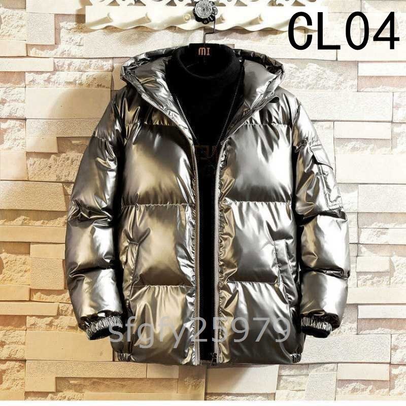 Yahoo!オークション - D77 新品冬服 ダウンジャケット メンズ 中綿ジャ...