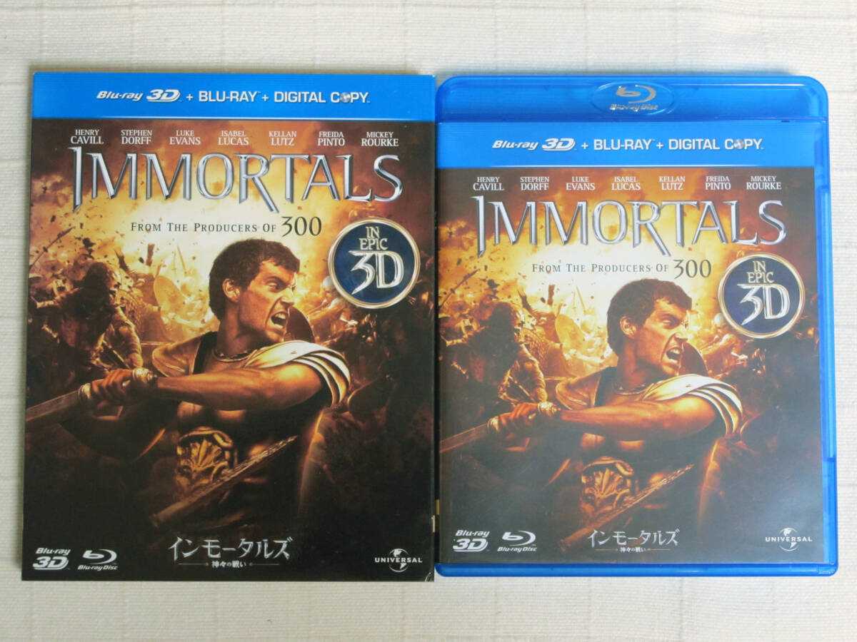 Yahoo!オークション - インモータルズ -神々の戦い- 3D&2D BD