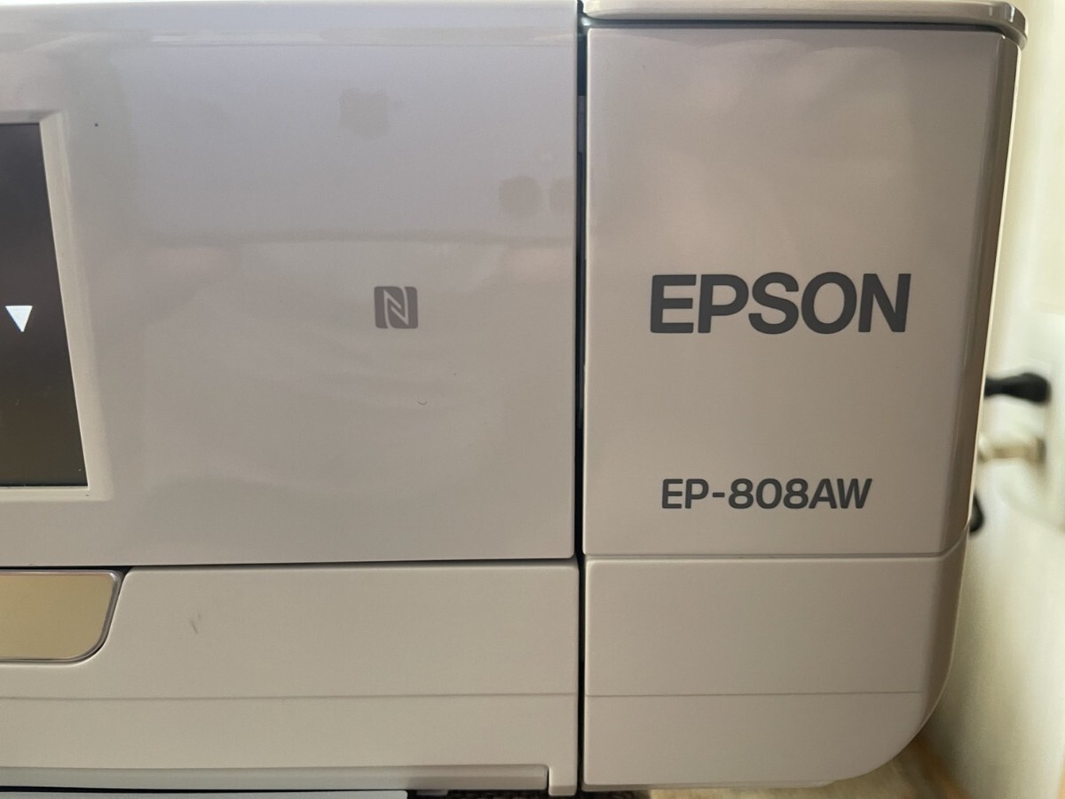 Yahoo!オークション - EPSONインクジェットプリンター EP-808AW